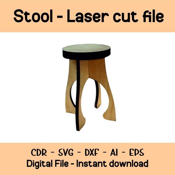 Plywood Stool - Etsy