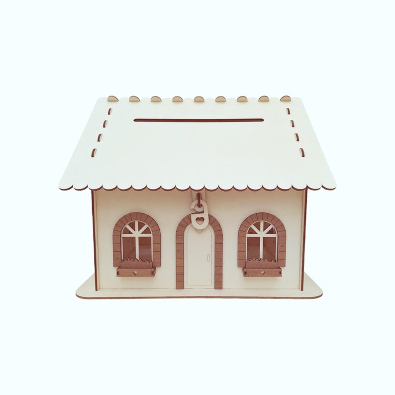 Laser Cut Wedding Card Box SVG DXF | DIY Bridal Decor Digital Download ...