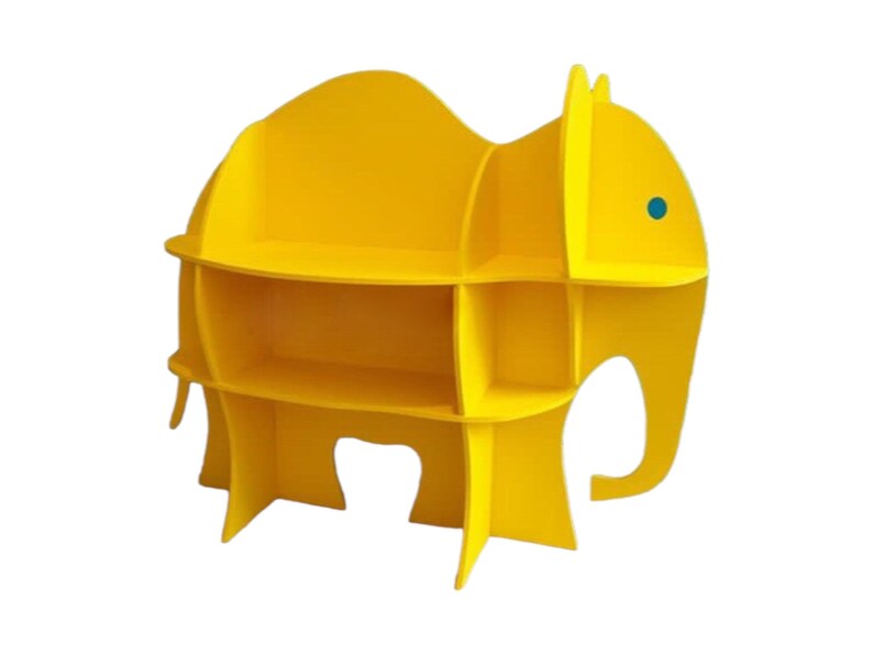 Elephant Shelf Laser Cut , Book Shelf, Furniture for Children, Elephant ...
