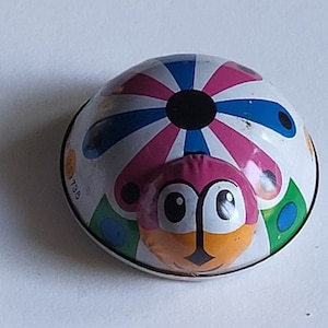 Bug a Boo Whitman Tin 2 Ladybug Toys - 2" Friction Powered 1960's ...