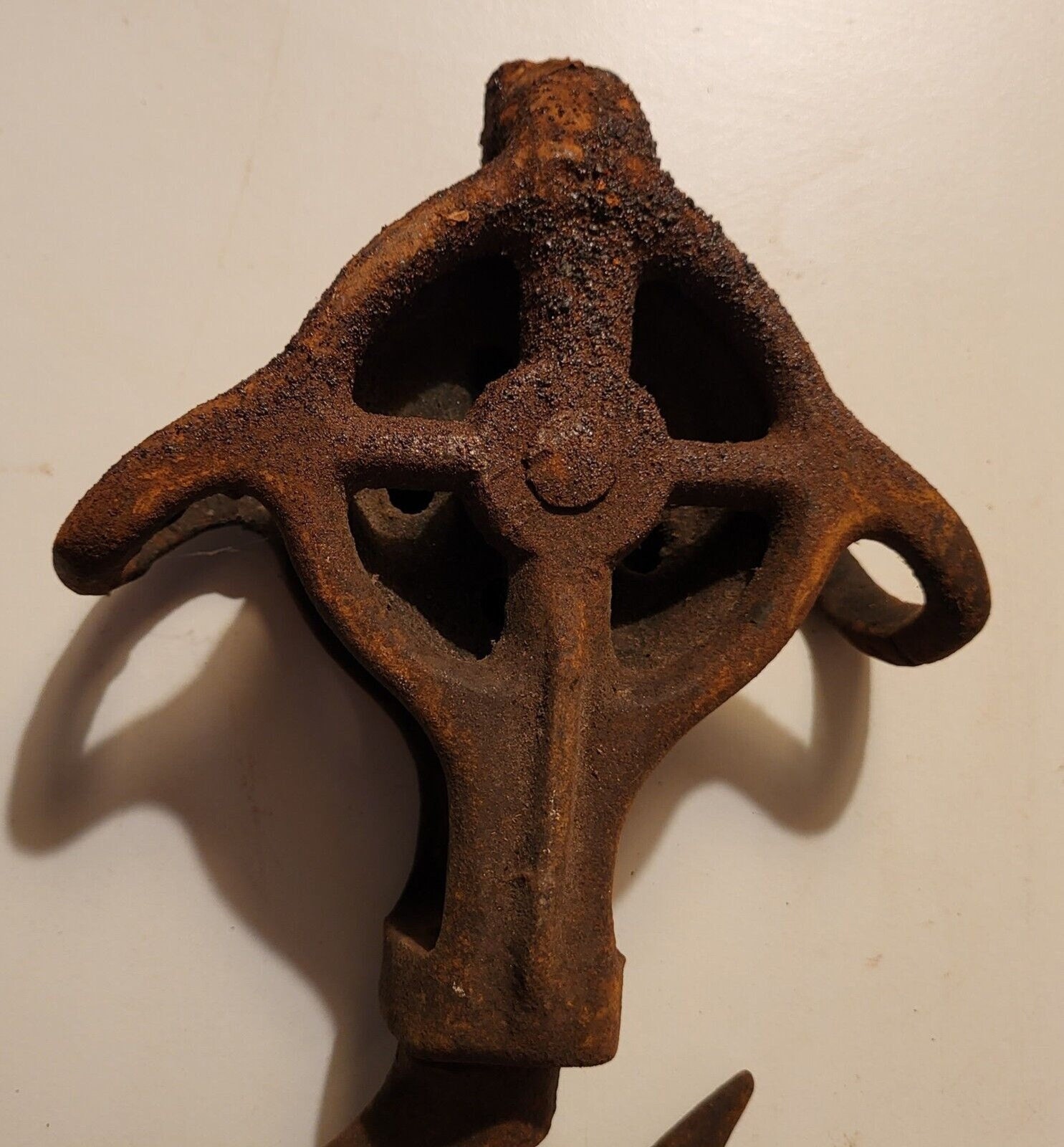 Antique Cast Iron Large, Heavy Hay Trolley Line Pulley From Early 1900s ...