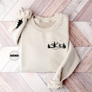 Aesthetic Nature Sweatshirt, Camping Hoodie, Nature Lover Gift ...