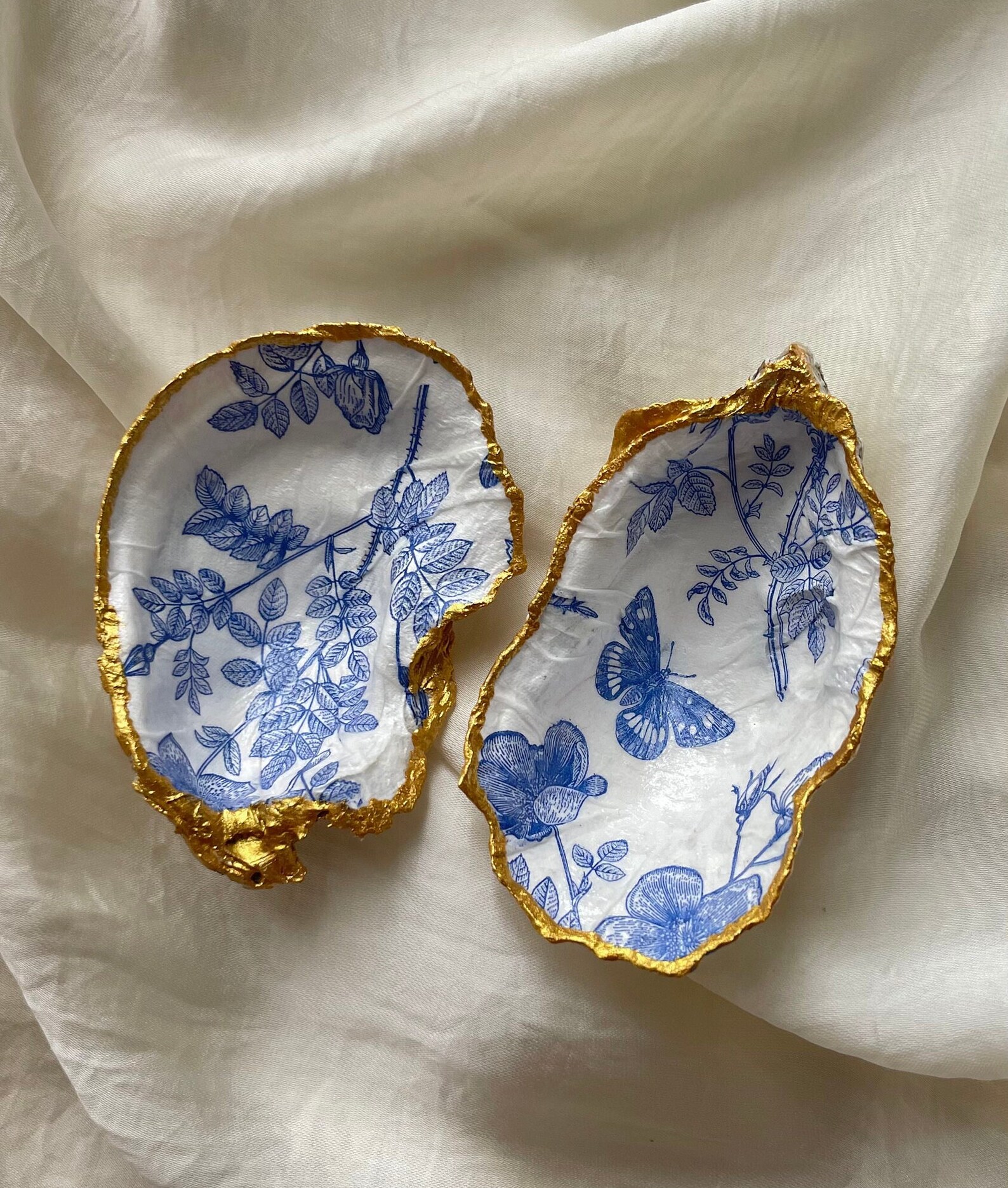 Coastal Summer Painted Oyster Shells - Etsy