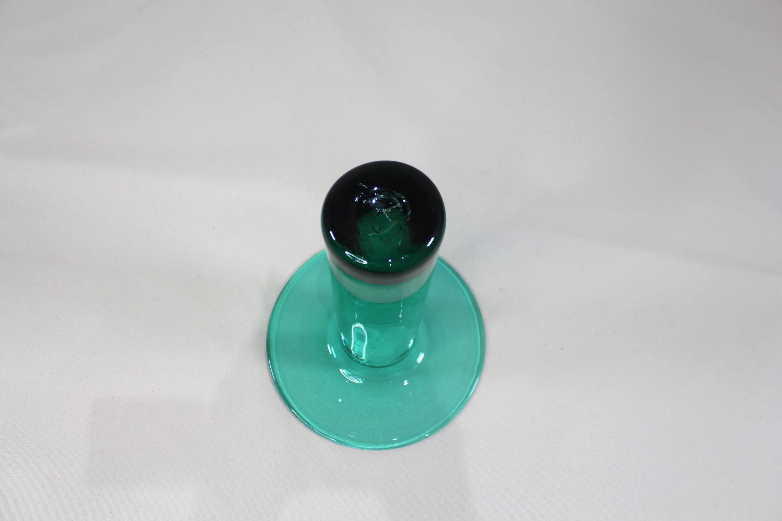 Vintage Blenko Emerald Green Glass Vase C. 1960 - Etsy