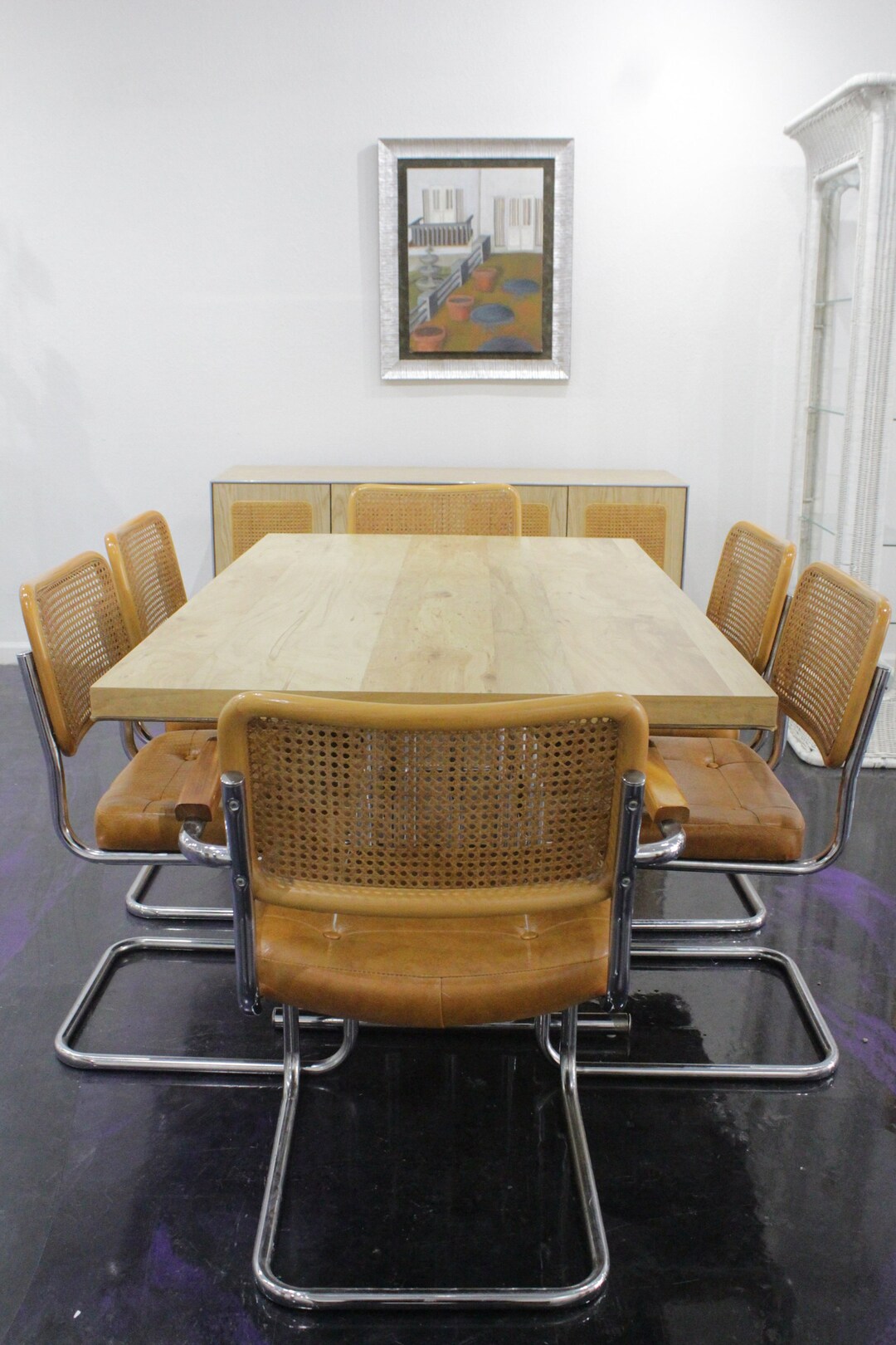 Mid Century Modern Kitchen 3 Piece Dining Set - Etsy