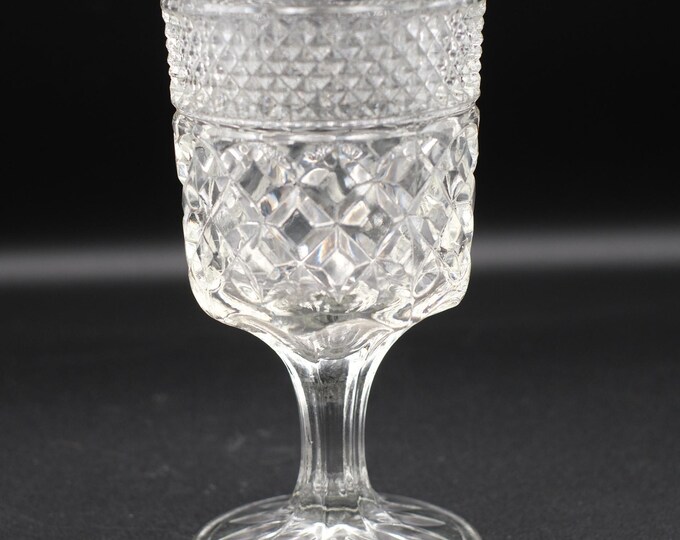 Vintage Anchor Hocking Wexford Glass 1960's Stem Glass Cordial Goblet ...