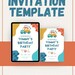 Editable and Customizable Car Themed Birthday Party Digital and ...