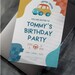 Editable and Customizable Car Themed Birthday Party Digital and ...