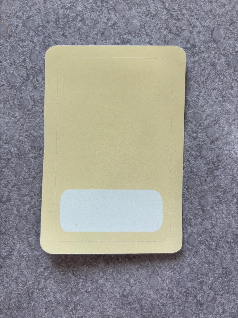 Solid Color - Single YOTO Compatible Sticker Label - WITH Writing Box ...