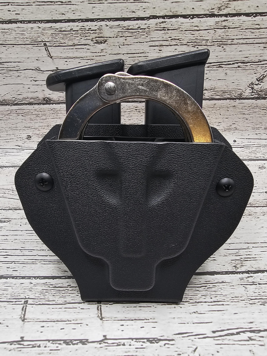 Kydex 9/40 Double Magazine Pouch and Hand Cuff Combo - Etsy