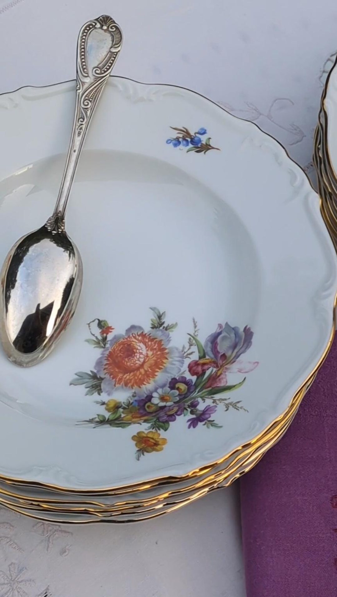 6 Edelstein Bavaria Maria-théresia Soup Plates - Etsy