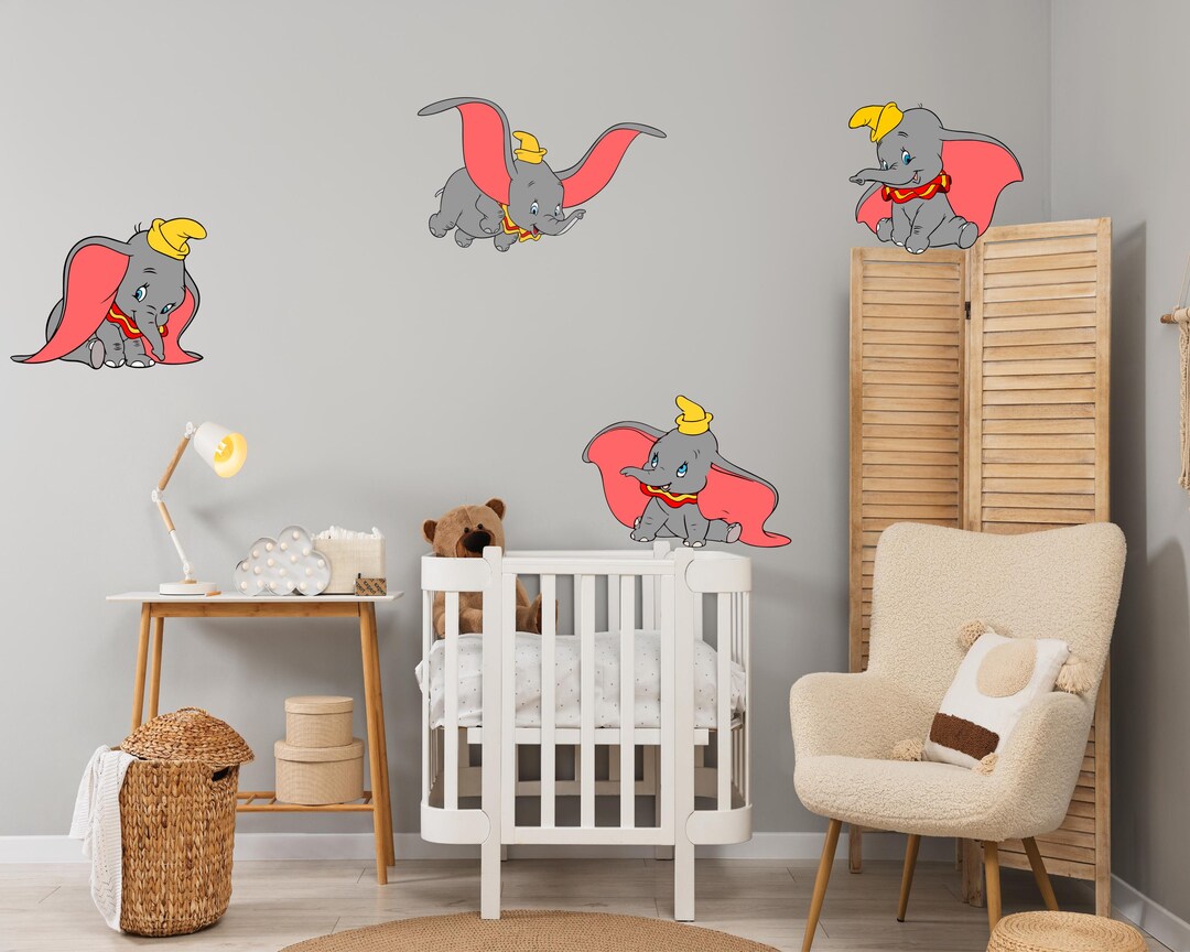 Disney Dumbo Sticker Pack - Etsy