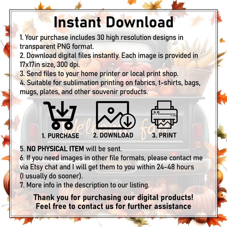 Fall Harvest Truck Clipart Bundle - 30 Farm Pickups With Pumpkins ...