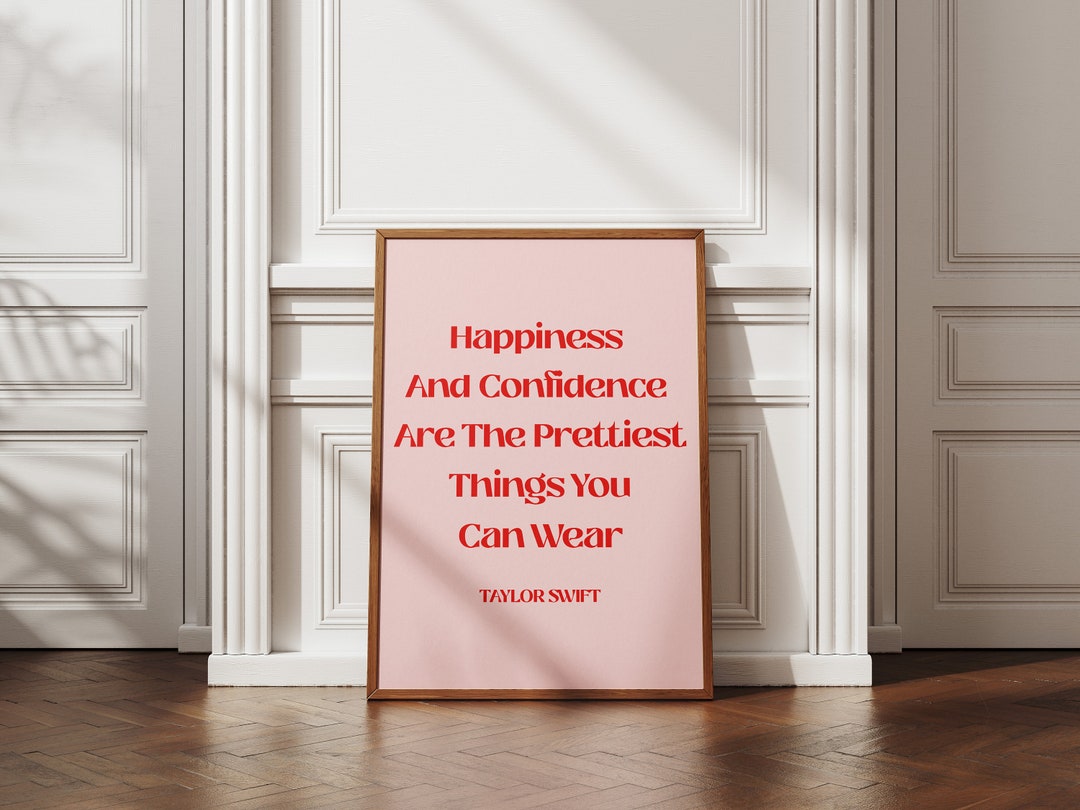 Taylor Swift Poster, Taylor Quote, Swiftie Gift, Swiftie Art ...