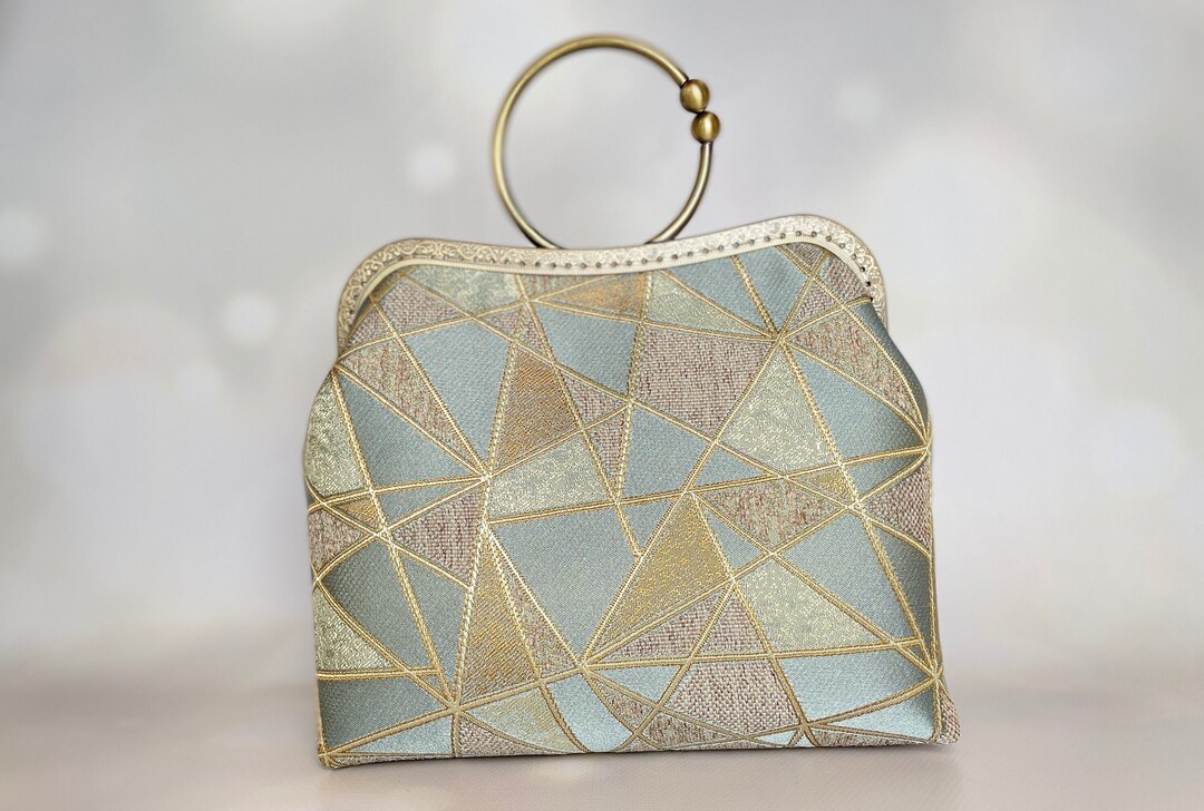 Metal Frame Bag, Kiss Lock Bag, Top Handle Bag, for Gift - Etsy