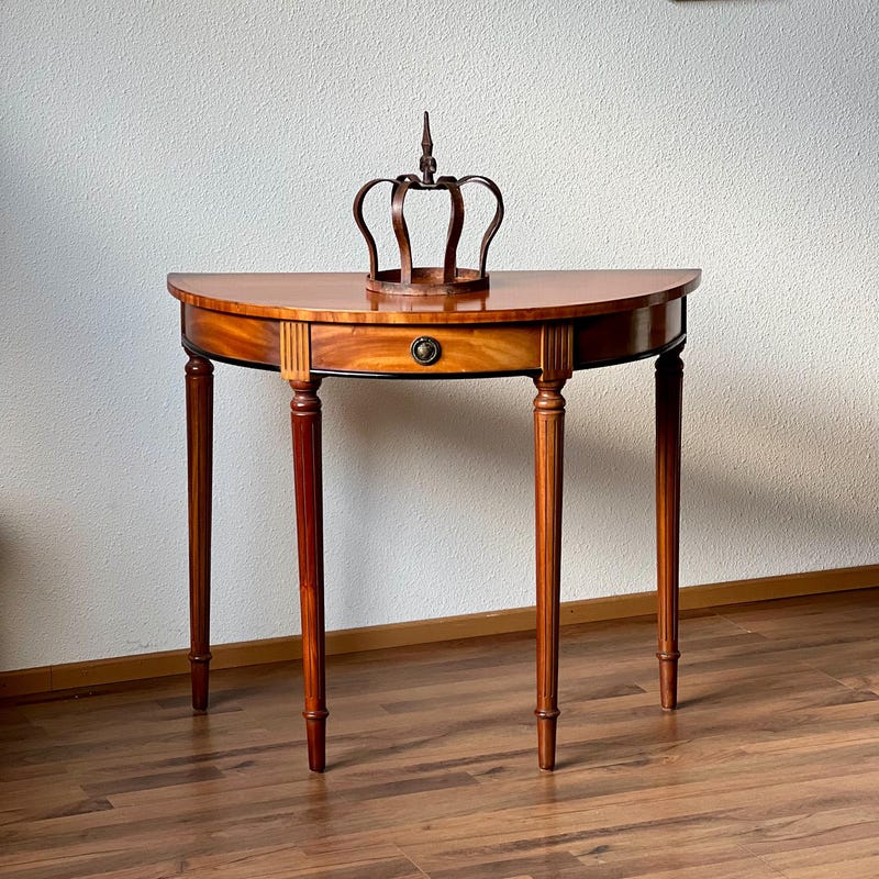 Half Moon Table - Etsy