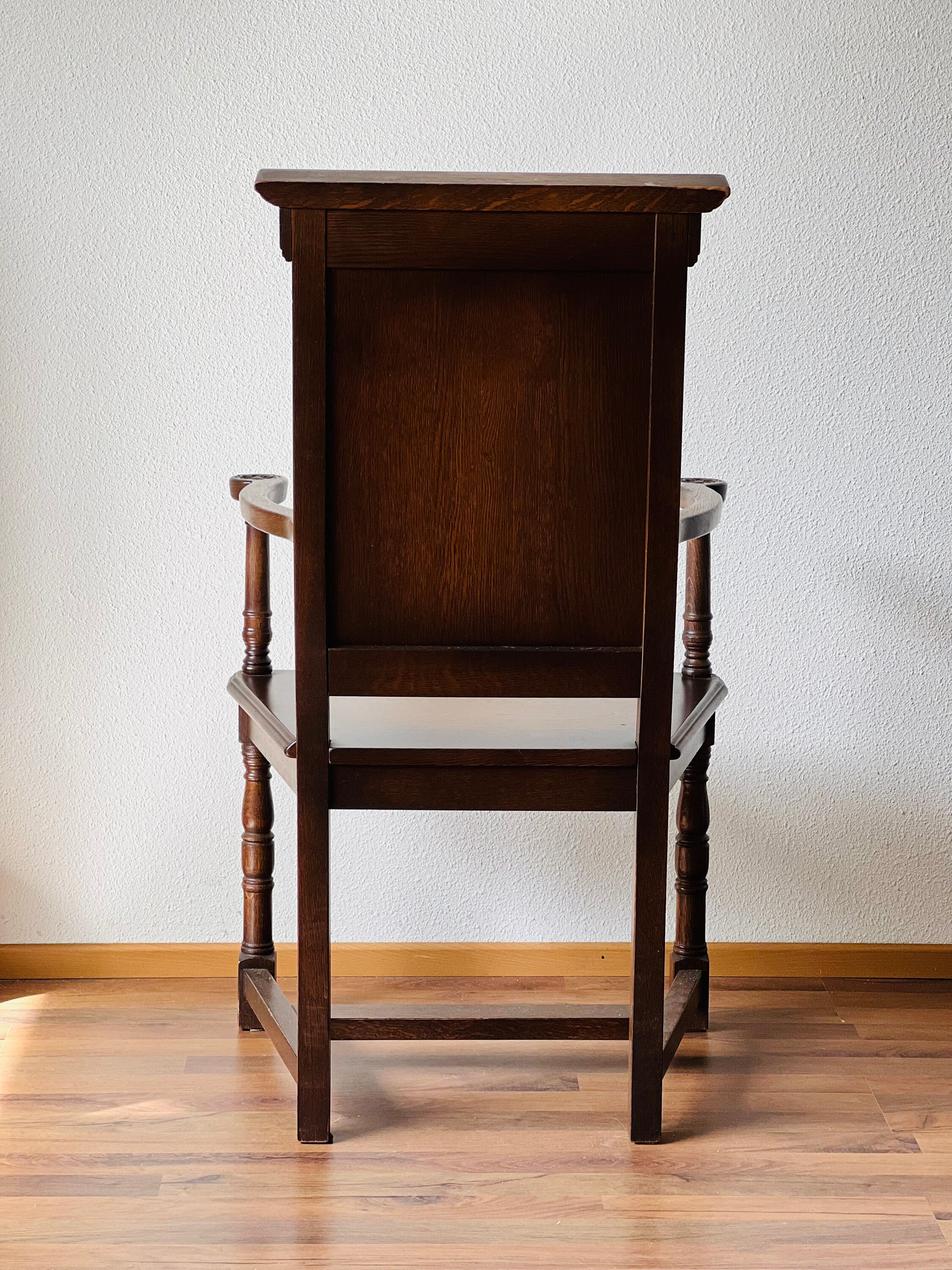 Antique 19th Century Oak Victorian Continental Carved Conversation Hall ...