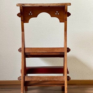 Oak Wood Prayer Chair, Prayer Kneeler, Kneeling Bench, Church Chair ...