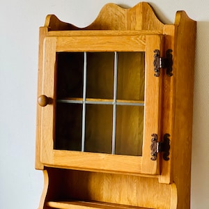 Dutch Wall Cabinet Hanging Cabinet Modernist Oak by Meubelfabriek ...