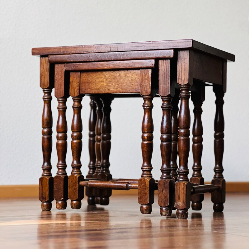 Antique Stack Tables - Etsy