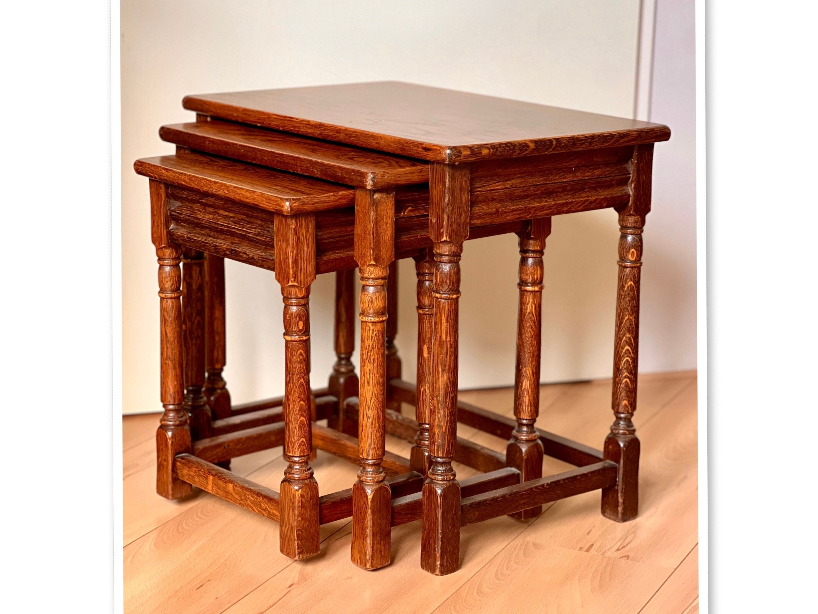 Indian nest of tables store