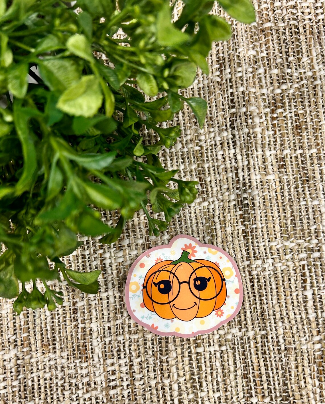 Cute Pumpkin Sticker, Fall Waterbottle Sticker, Halloween Waterproof ...