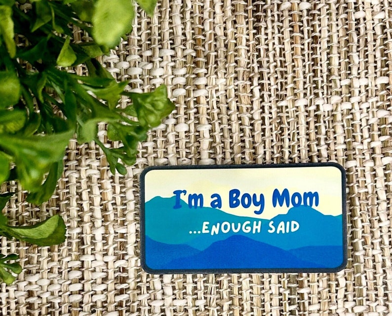 Boy Mom Sticker: Funny Mom Life Waterproof Decal - Etsy