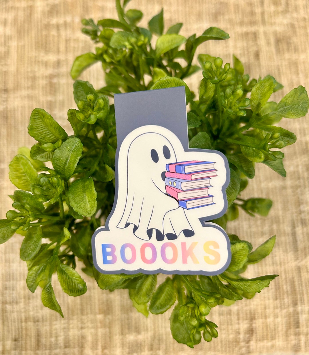 Ghost Magnetic Bookmark: Gift for Book Lovers - Etsy
