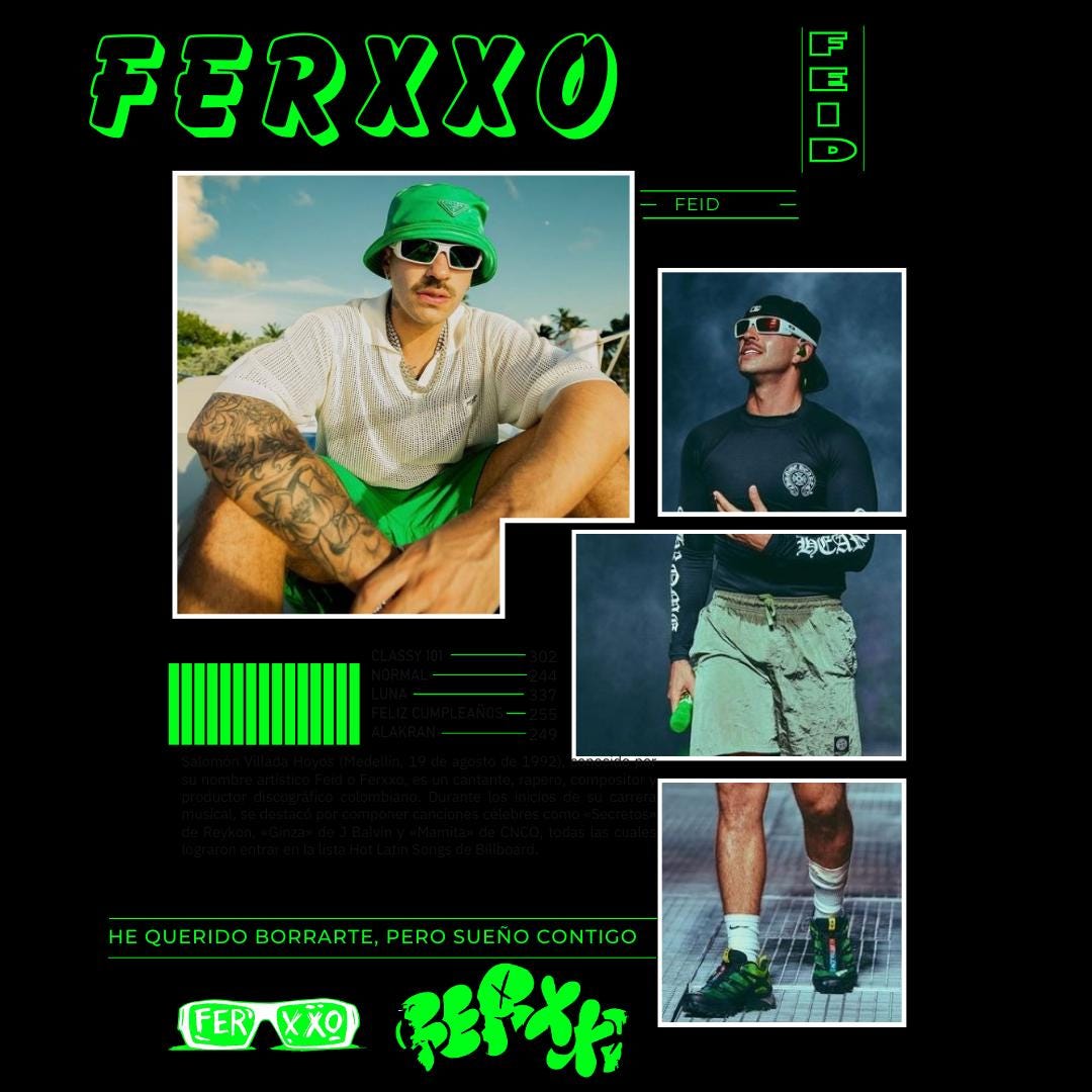 Ferxxo Vector Digital File for Cricut, Design Feid Nitro Jam Tour ...