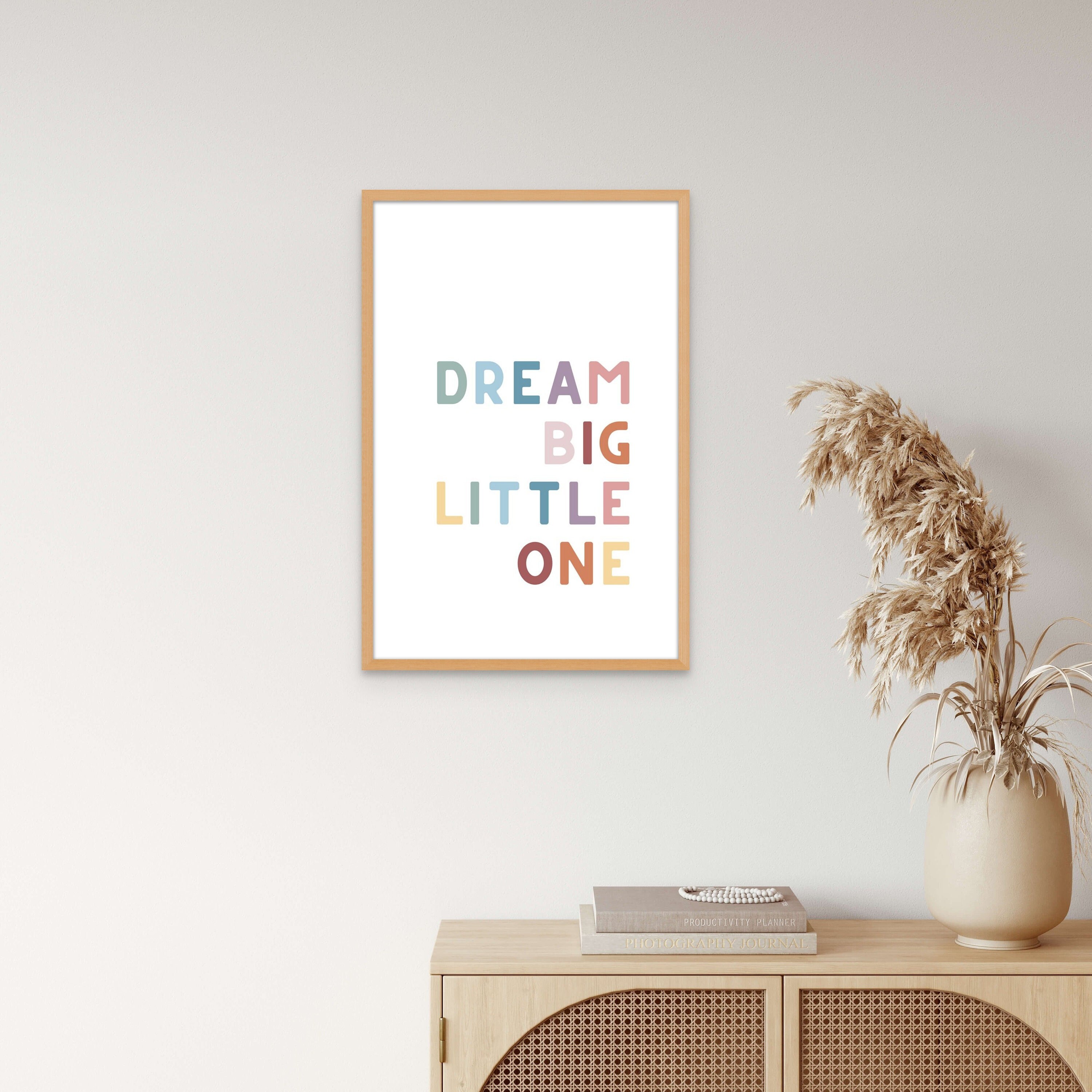 Dream Big Motivational Poster, Inspirational, Downloadable Prints ...