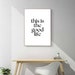Good Life, Motivational Poster, Inspirational, Downloadable Prints ...