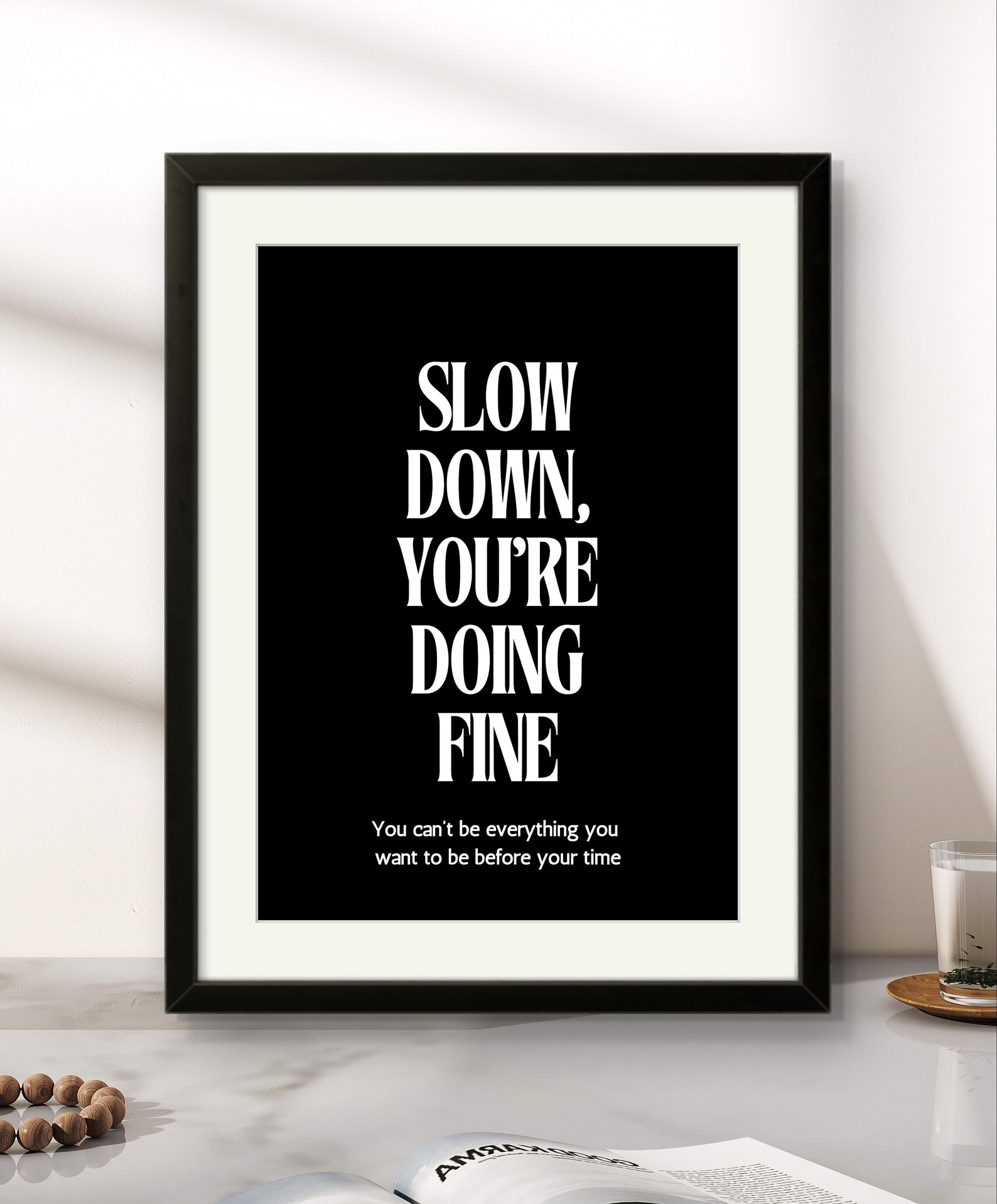 Slow Down You're Doing Fine, Song Lyrics, Inspirational, Downloadable ...