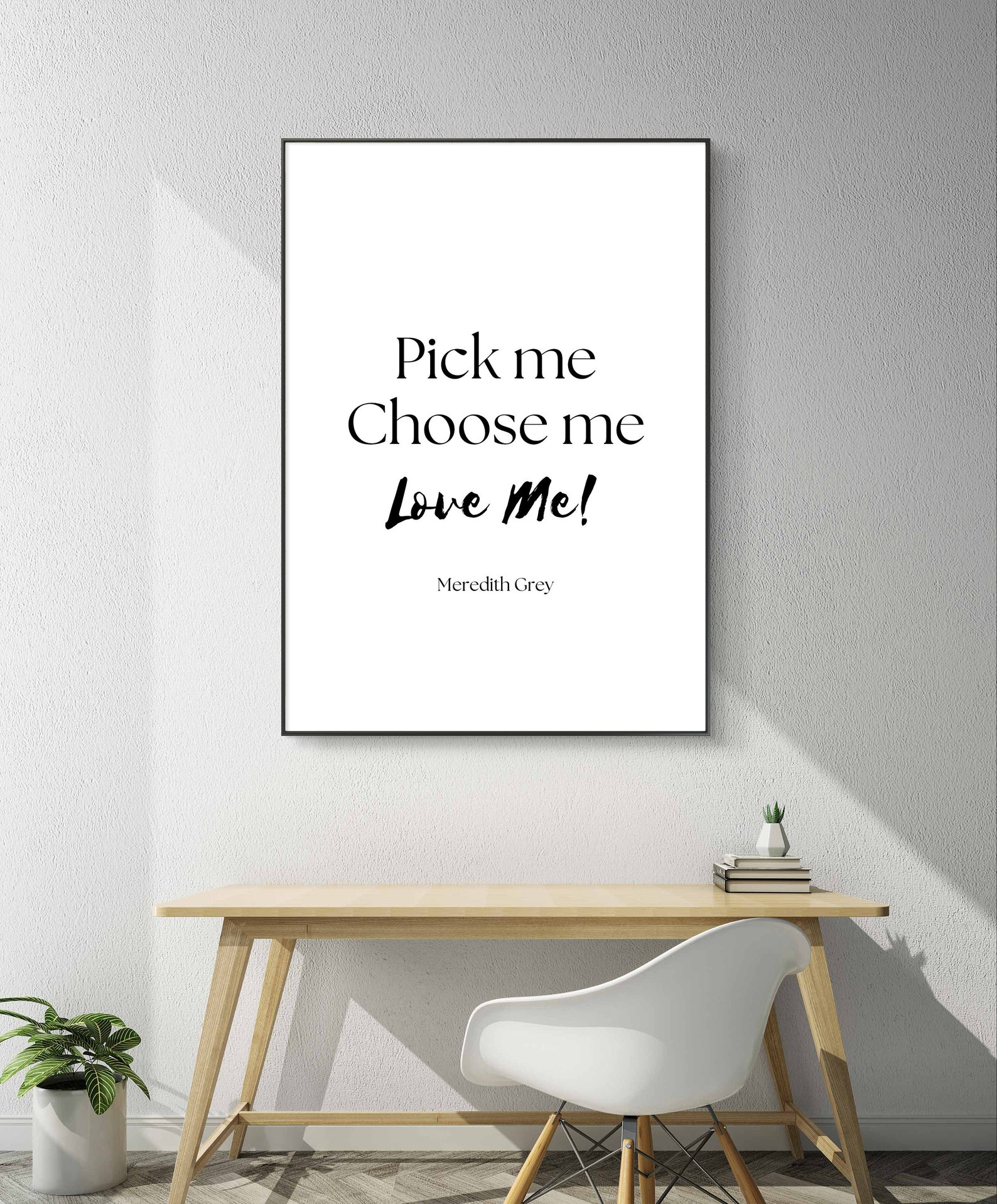 Pick Me Choose Me, Motivational Poster, Inspirational, Downloadable ...