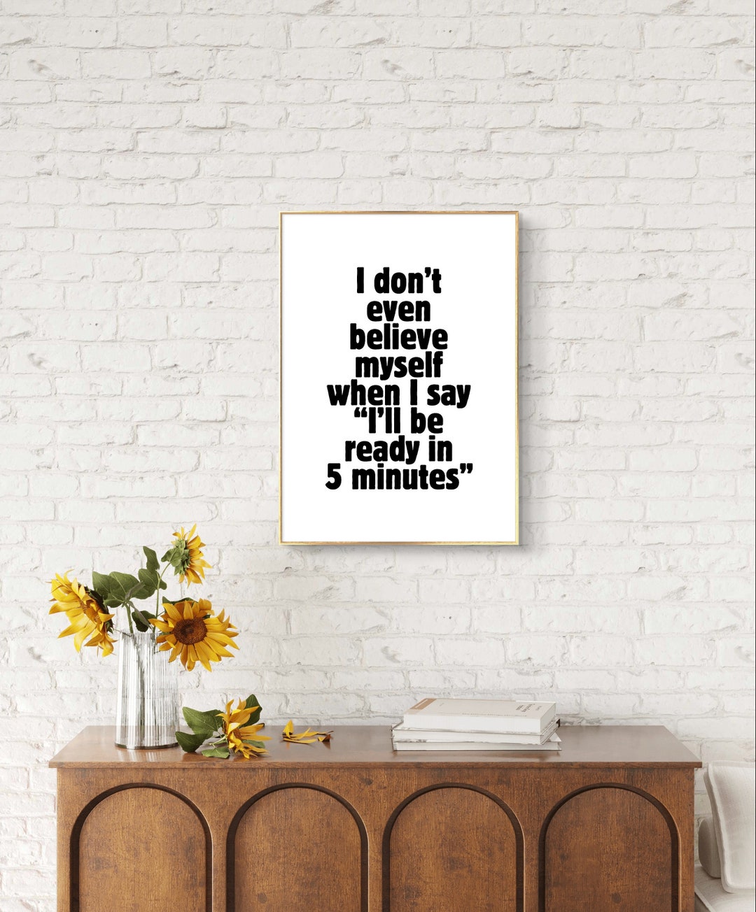 Five Minutes, Motivational Poster, Inspirational, Downloadable Prints ...
