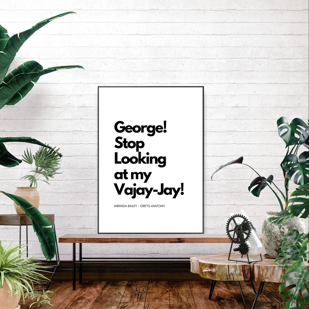 Greys Anatomy Quotes, Motivational Poster, Inspirational, Downloadable ...