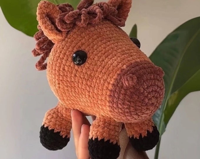 Honse Crochet Plushie - Etsy