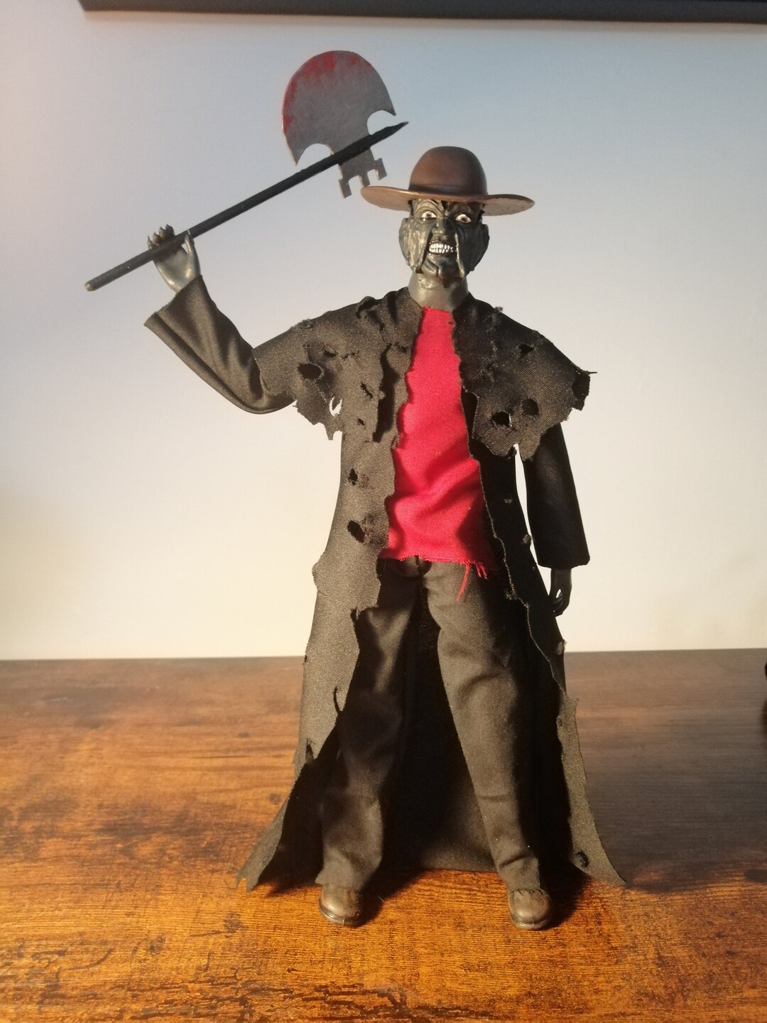 Jeepers Creepers Horror Figure 16 Scale With Axe Etsy