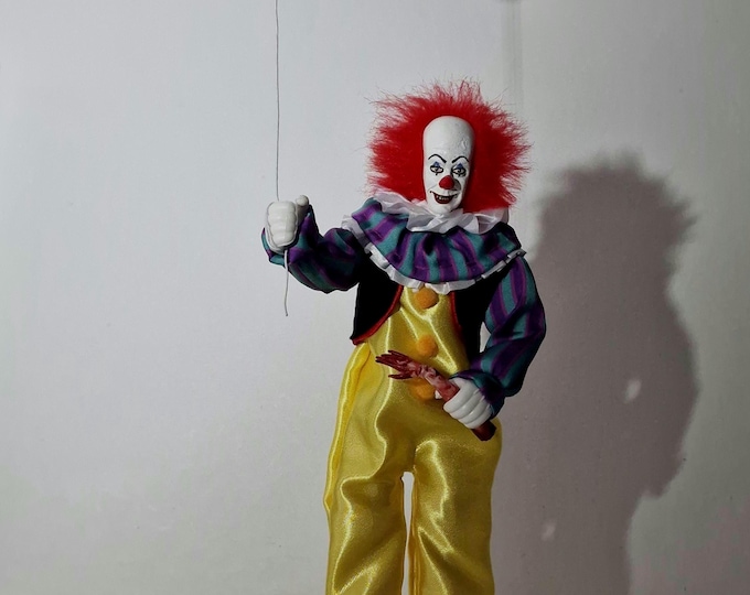 Pennywise IT 1/6 Scale Horror Figure 1990 Tim Curry Version With ...