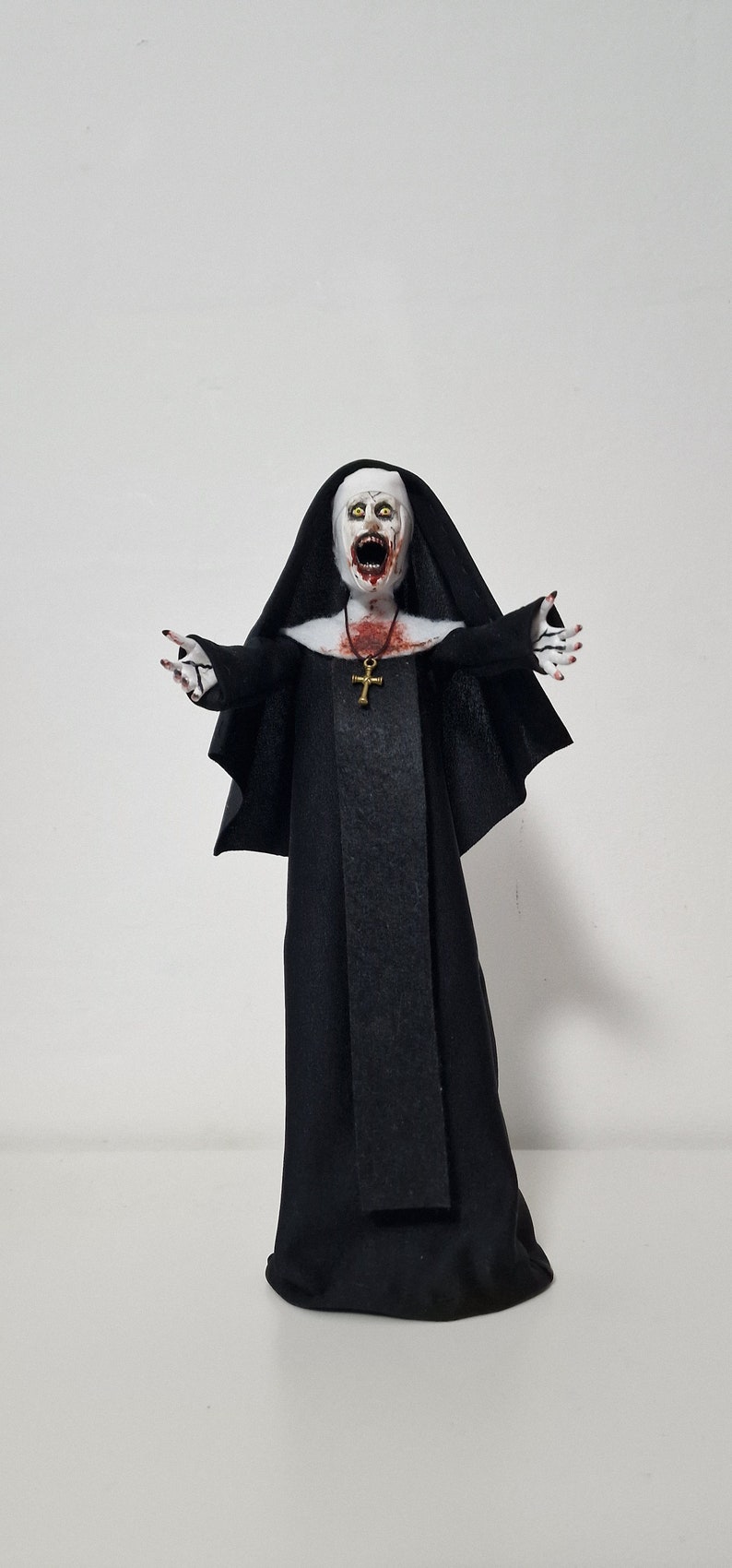 Demon Nun Valak 1/6 Scale Horror Figure Doll Bloodied From the Nun - Etsy