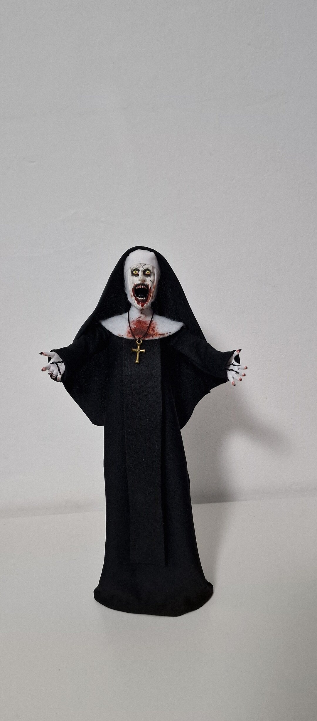 Demon Nun Valak 1/6 Scale Horror Figure Doll Bloodied From the Nun - Etsy