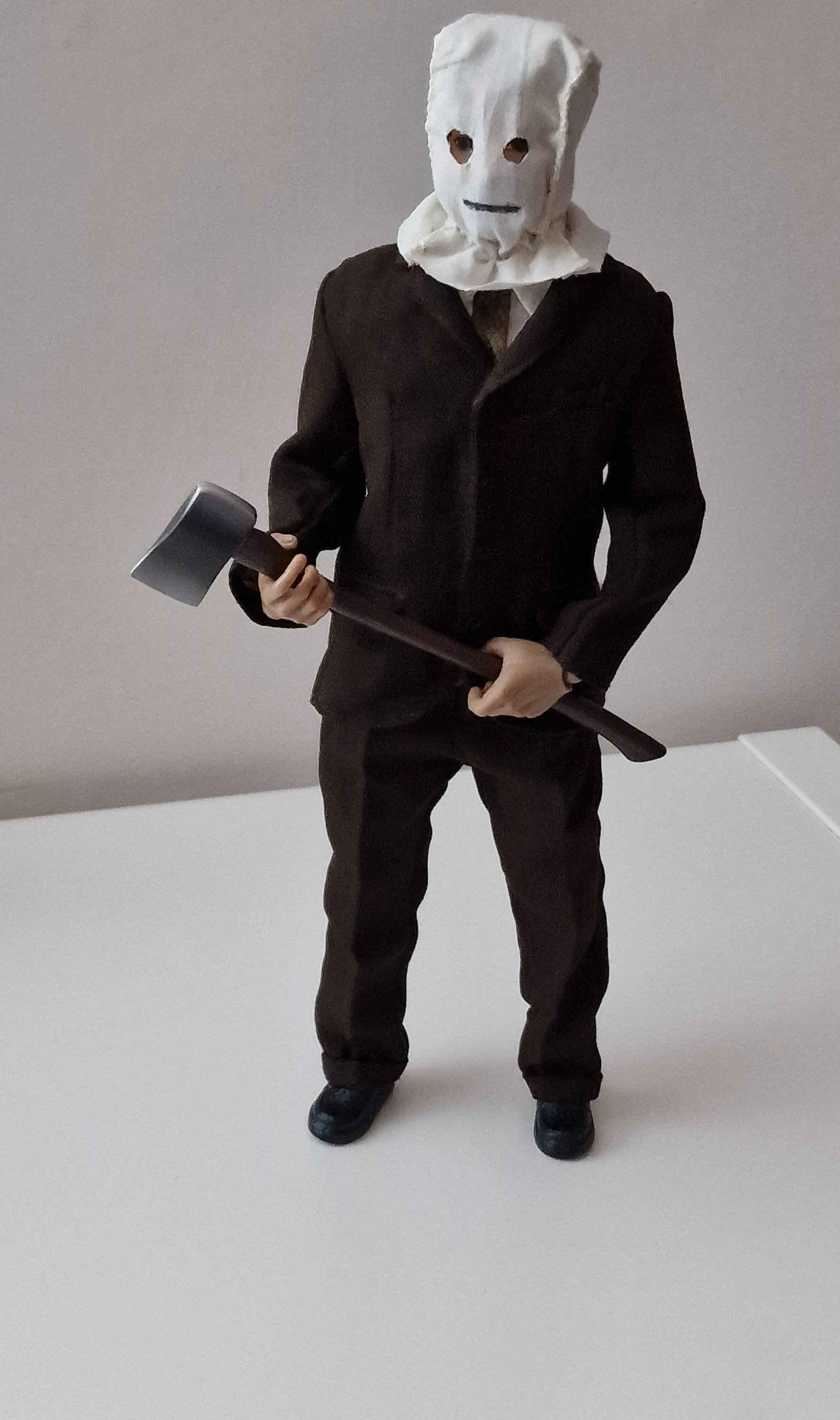 The Strangers 1/6 Horror Figure Man in Mask With Axe - Etsy