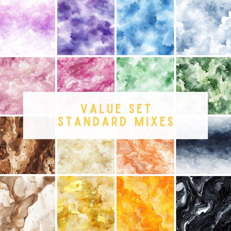 300 Watercolor Textures Digital Paper - Seamless Patterns, Digital ...