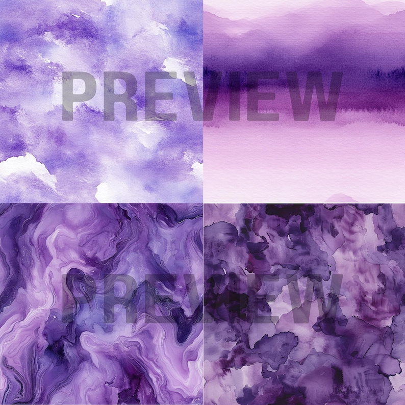 300 Watercolor Textures Digital Paper - Seamless Patterns, Digital ...