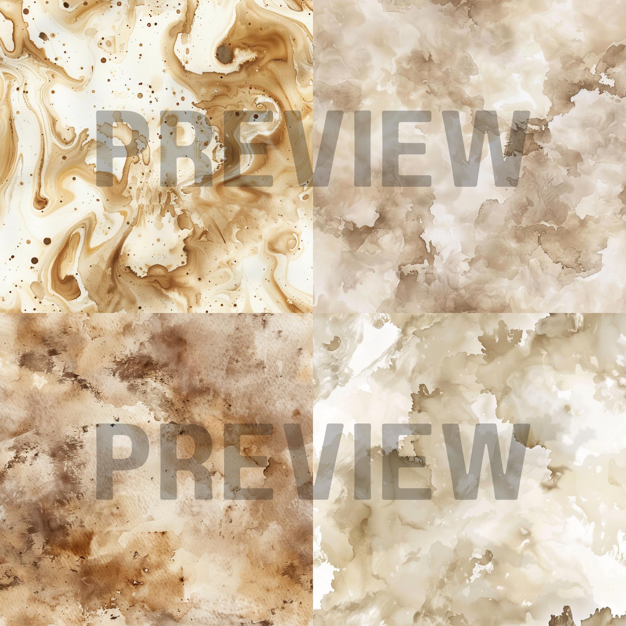 200 Tan and Brown Watercolor Textures Digital Paper - Seamless Design ...