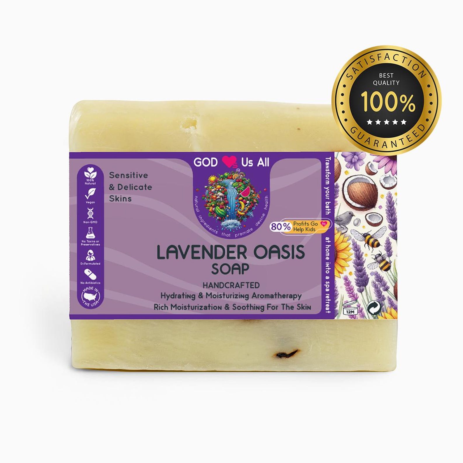 LAVENDER OASIS SOAP - Etsy