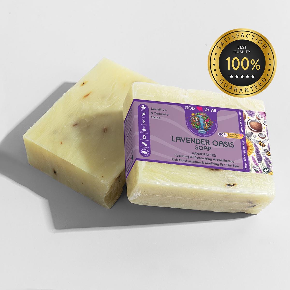 LAVENDER OASIS SOAP - Etsy