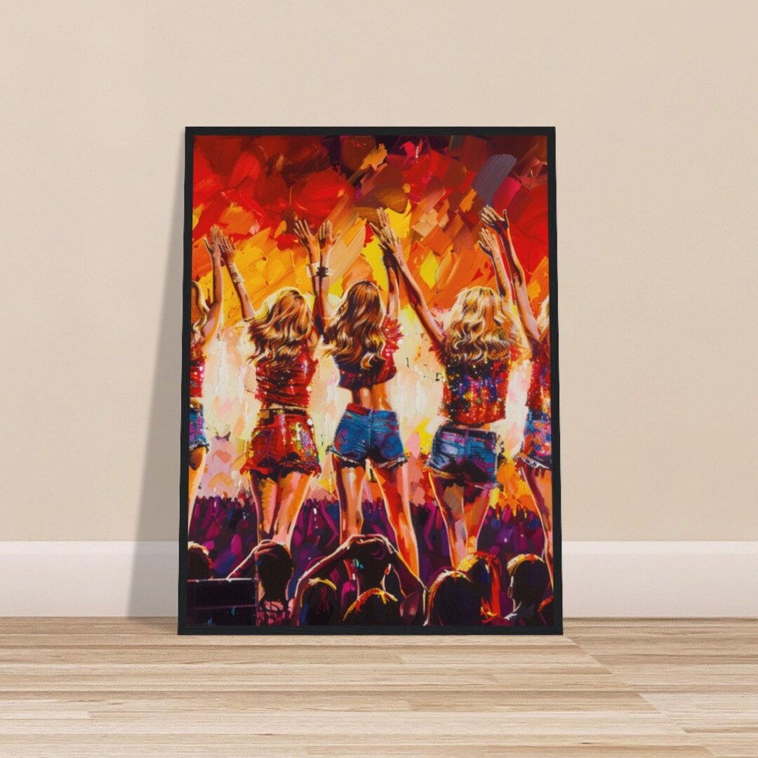 Eras Tour Poster Taylor Swift Art Museum-quality Matte Paper Wooden ...