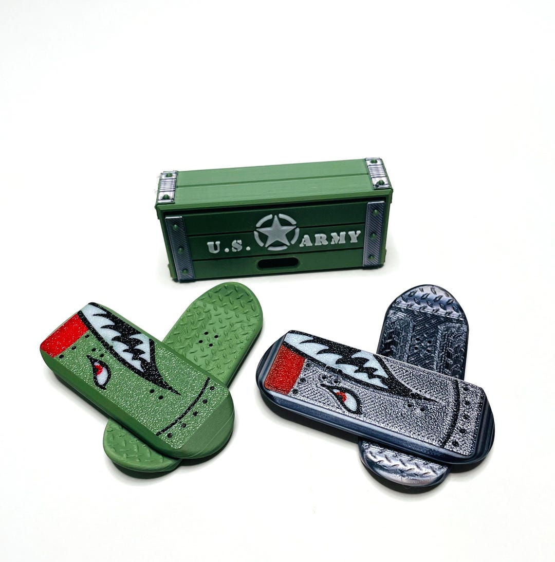 Kickflip Magnetic Fidget Skateboard: Flying Tiger Edition - Etsy