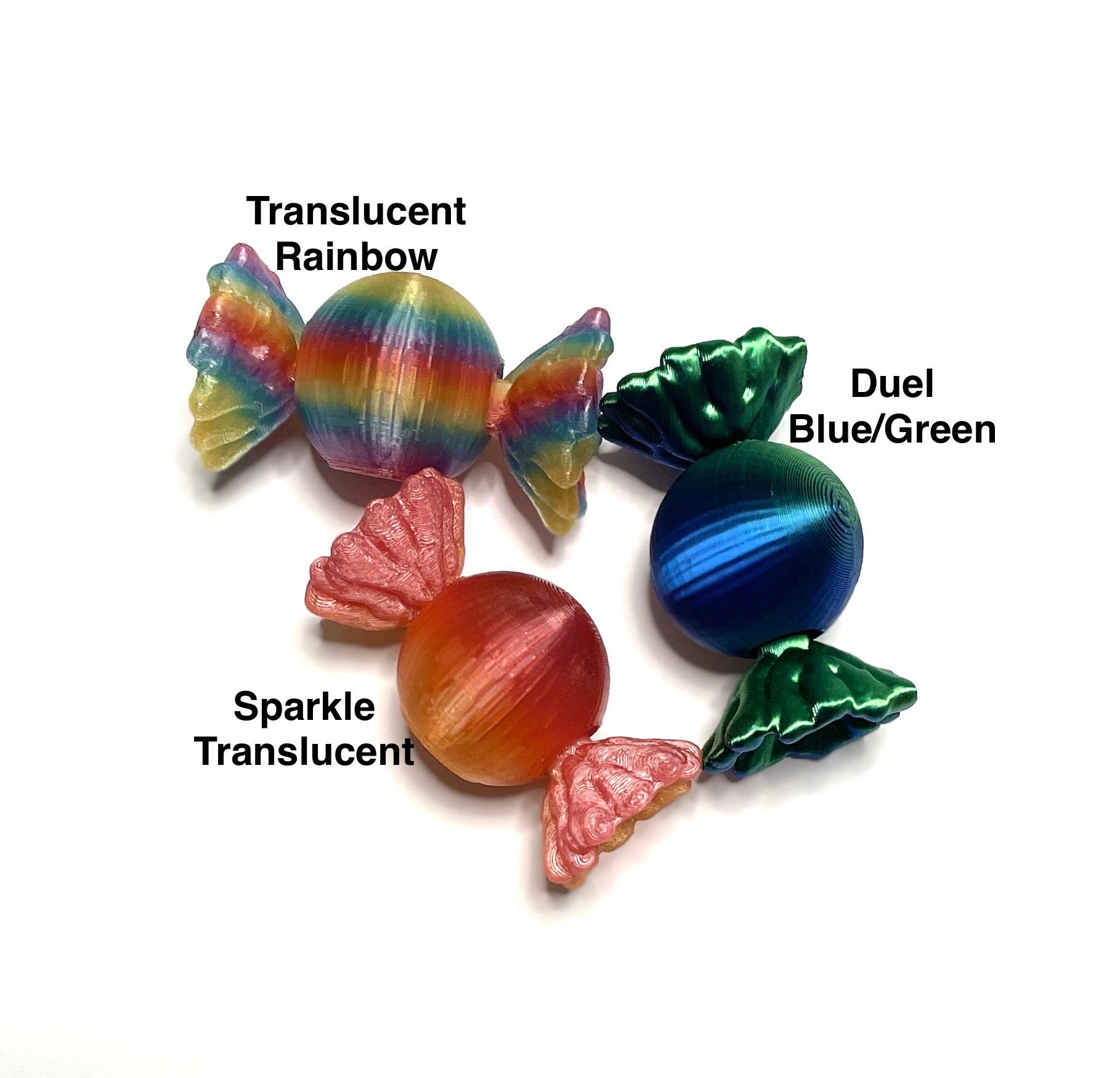 3D Printed Candy Fidget Spinner: Desk & Christmas Decor - Etsy