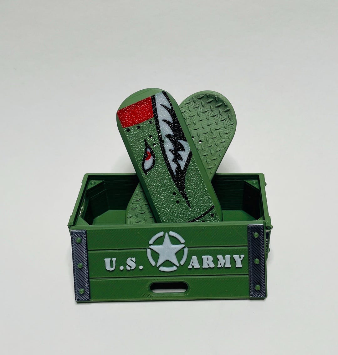 Kickflip Magnetic Fidget Skateboard: Flying Tiger Edition - Etsy